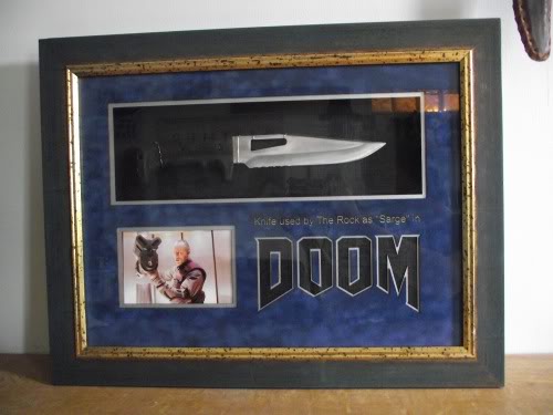 Doom – Sarge’s (The Rock) Hero RRTS Tactical Knife | The Prop Tank