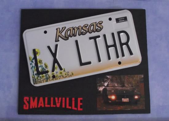 Smallville – Lex Luthor’s License Plate | The Prop Tank