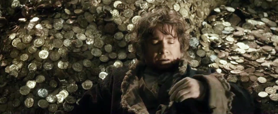 The Hobbit Original Treasure of Erebor Gold Coin | The Prop Tank